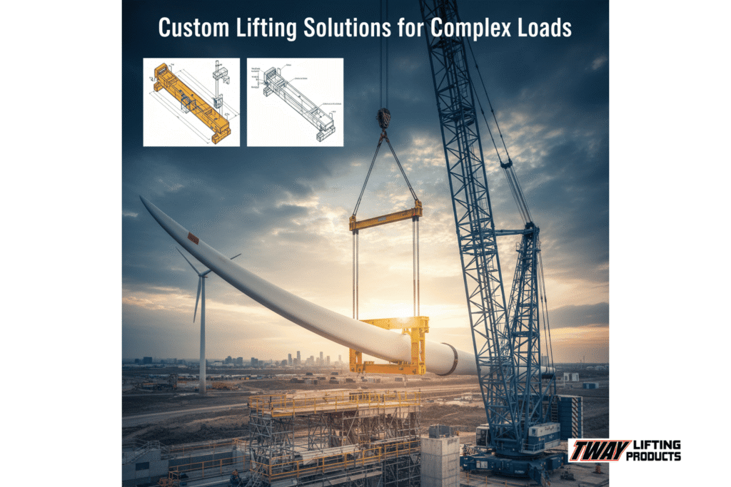 Custom Lifting Beams & Spreader Bars for Complex Loads