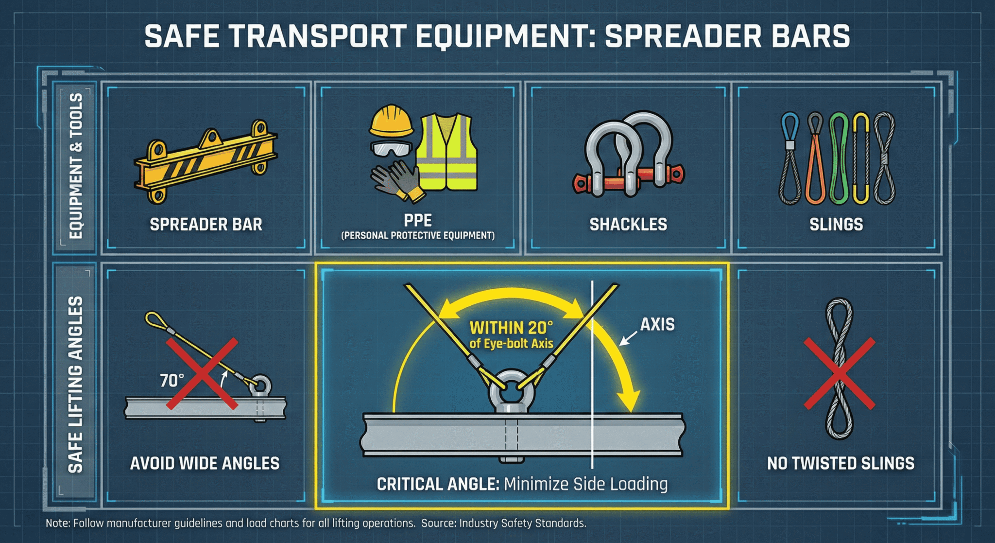 How to Transport and Store Spreader Bars Safely